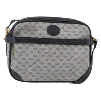 Gucci Sac bandouli&egrave;re Vintage Pre-owned - Femme - Pre-owned - Bleu - Taille: ONE Size