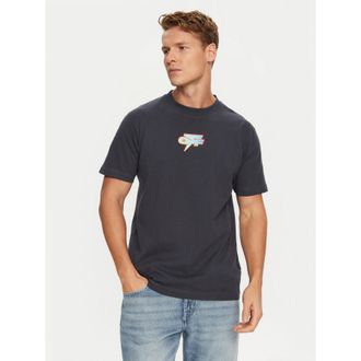 Off-white T-Shirt OMAA027F22JER0074641 Dunkelblau Regular Fit