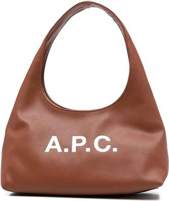 A.P.C. A. P.C. Umhängetasche - Braun