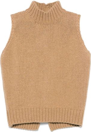 Fabiana Filippi haut à découpe - Tons neutres