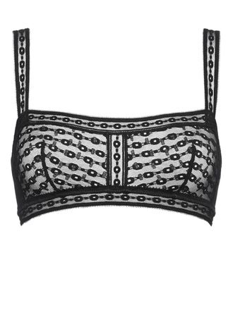 Eres soutien-gorge Sublime à coupe crop - Noir