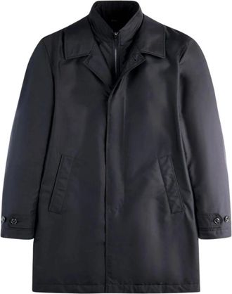 Fay Homme, Manteaux, Bleu, Taille: XL Easy Morning Coat