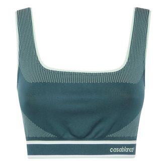 Casablanca Nahtloser Bralette - - Tops - Damen - Gr&uuml;n - L/XL