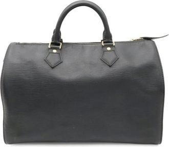 Louis Vuitton Pre-owned Cuir sacs-louis-vuitton - Femme - Pre-owned - Noir - Taille: ONE Size
