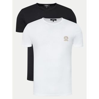 Versace T-Shirt-Set AU10193 Bunt Slim Fit