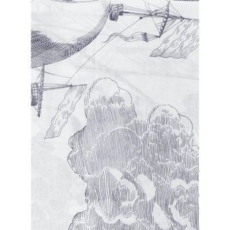 Inouï Editions Eole gedruckte Baumwolle - Weiß