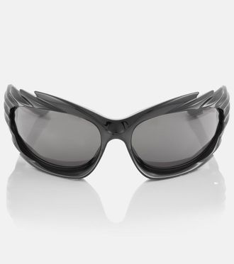 Balenciaga Lunettes de soleil Spike rectangulaires