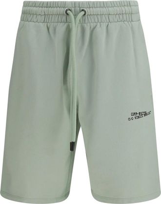Off-white Type Machine Arrow Skate Sweat Shorts - - Shorts - Herren - Gr&uuml;n - XL