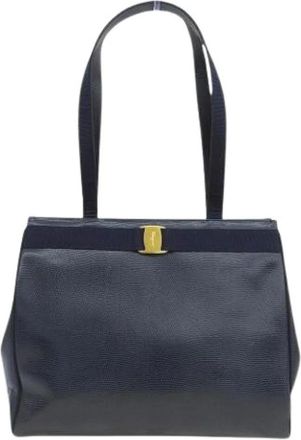 Ferragamo Damen, Pre-Owned, Blau, ONE SIZEGr&ouml;&szlig;e