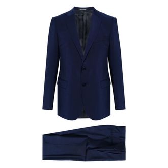 Emporio Armani Homme, Costumes, Bleu, Taille: L Costume en laine