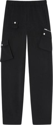 Ganni Femme, Pantalons, Noir, Taille: 42 FR Pantalons de surv&ecirc;tement