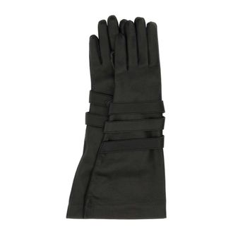 Saint Laurent Aviator Handschuhe - - Accessories - unisex - Schwarzk - 7 1/2 IN