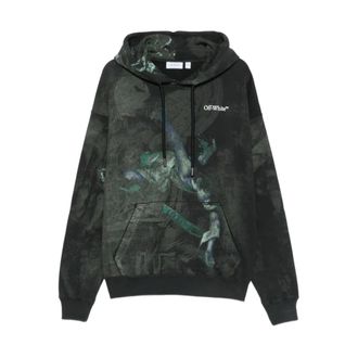 Off-white Dark Painting Skate Hoodie - - Sweatshirts & Hoodies - Herren - Mehrfarbig - XL