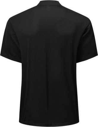 AlltheMen Poloshirt Herren Kurzarm Poloshirt mit Henleykragen und Knopfleiste Regular Fit