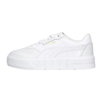 Puma Wei&szlig;e Low Top Plateau Sneakers - - Shoes - Damen - Wei&szlig; - 37 EU