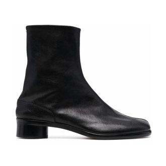 Maison Margiela Homme, Chaussures, Noir, Taille: 40 EU Bottes Noires pour Tenues &Eacute;l&eacute;gantes
