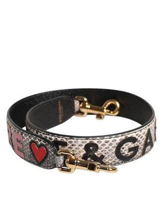 Dolce & Gabbana Multicolor DG AMORE Patch Tasche Schultergurt