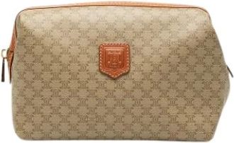 Celine Pre-owned Pochette en toile - Femme - Pre-owned - Beige - Taille: ONE Size