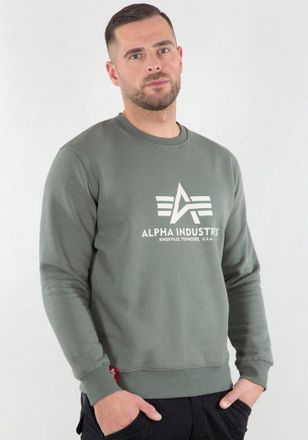 Alpha Industries Sweatshirt Basic Sweater Baumwollmischung, regular fit