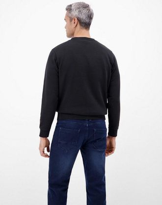 Lerros Sweatshirt Urbaner Sweatshirtstyle, weiche Haptik Unifarbenes Herren-Sweatshirt, hoher Tragekomfort, REGULAR FIT