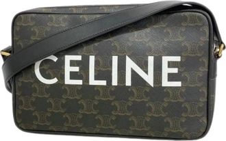 Celine unisex, Pre-owned, Brun, Taille: ONE Size Sac bandouli&egrave;re vintage Pre-owned