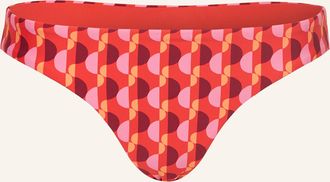 Seafolly Basic-Bikini-Hose Sorrento Zum Wenden rot
