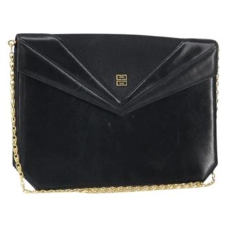Givenchy Pre-owned Ledertasche - - Pre-owned - Damen - Schwarzk - ONE SIZE