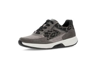 Gabor Damen Low-Top Sneaker, Frauen Sneaker,komfortable,Kunst-Stoff,laessig,langlebig,leger,Pass-Form,Pflege-leicht,Muschel/Bronce,41 EU / 7.5 UK