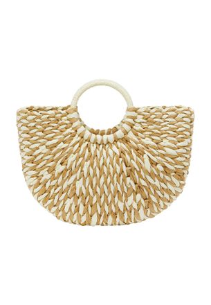 Izia Handtasche Handtasche Frauen Dunkelbeige Offwhite