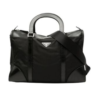 Prada Pre-owned Vintage Nylon Schultertasche - - Pre-owned - Damen - Schwarzk - ONE SIZE