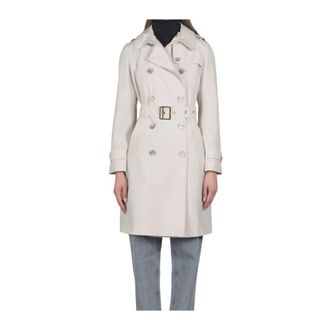 Moorer Femme, Manteaux, Beige, Taille: 44 FR Giverny Trench Coat