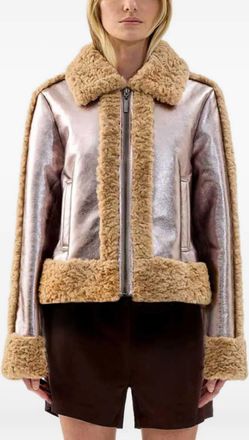 Unreal Fur veste Pilote dAvion - Marron