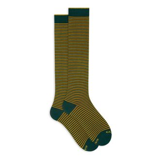 Gallo Gallo, Homme, Sous-v&ecirc;tements, Multicolore, Taille: M Long Windsor Stripe Socks