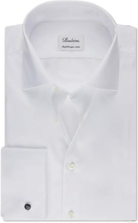 Stenstr&ouml;ms Homme, Chemises, Blanc, Taille: 4XL Chemise blanche Slimline avec poignets fran&ccedil;ais