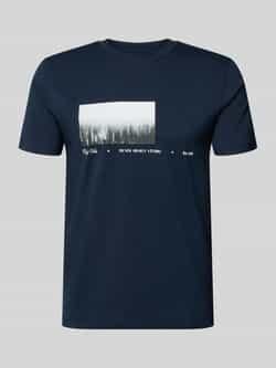 Tom Tailor Denim Regular Fit T-Shirt aus reiner Baumwolle