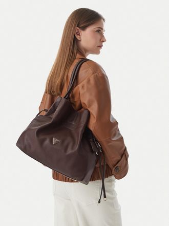 Guess Handtasche Guess Karima HWNG22 49230 Braun