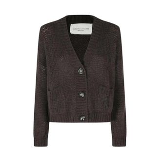 Roberto Collina Strickjacke aus Baby-Alpaka - - Knitwear - Damen - Braun - L
