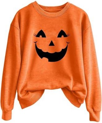 Generic Sweat-shirt &agrave; capuche d&eacute;contract&eacute; &agrave; col rond pour femme - Printemps 2026 - Pour lautomne et lhiver - Style confortable, bleu marine, XXL