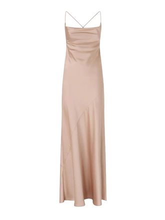Pinko Robe Au Genou - Rose