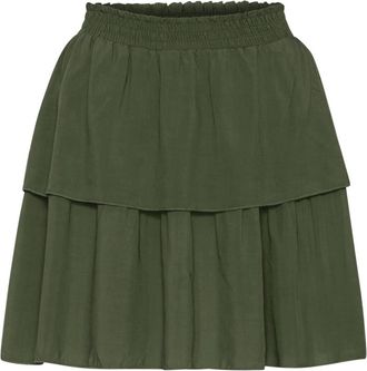 Americandreams Americandreams, Femme, Jupes, Vert, Taille: 36 FR Sally Short Skirt