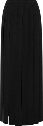 Moschino Femme, Jupes, Noir, Taille: 40 FR Jupe en laine m&eacute;rinos