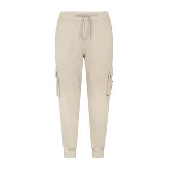 Moose Knuckles Homme, Pantalons, Beige, Taille: XL Cargo Joggers Beige Coton C&ocirc;tel&eacute;