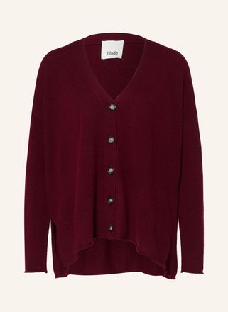 Allude Allude Oversized-Strickjacke Aus Cashmere rot