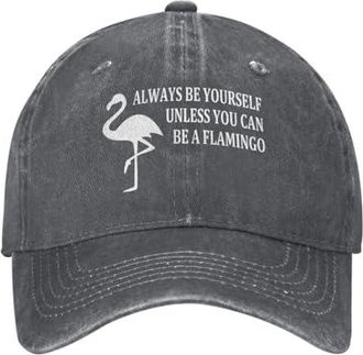 Generic Sois Toujours Toi-M&ecirc;me, sauf Si Tu Peux &Ecirc;tre Un Flamant Rose. Unisexe Trucker Caps S&eacute;chage Rapide Casquette De Baseball Soft Snapback Cap pour Sport E