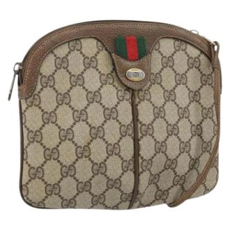 Gucci Sac bandouli&egrave;re vintage en toile Pre-owned - Femme - Pre-owned - Beige - Taille: ONE Size