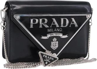 Prada Sac bandouli&egrave;re vintage doccasion - Femme - Pre-owned - Noir - Taille: ONE Size