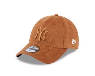 New Era verstellbar Fankappe Cord New York Yankees MLB Braun 9Forty - One-Size