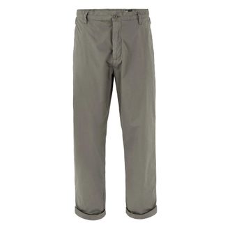 Bomboogie Homme, Pantalons, Beige, Taille: W36 Pantalon coupe ample en coton l&eacute;ger