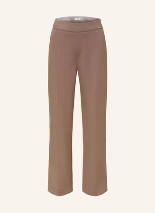 Cinque Cinque Marlenehose Cisilasso Aus Jersey beige