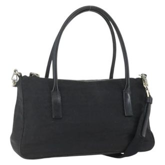 Prada Sac &agrave; main vintage Pre-owned - Femme - Pre-owned - Noir - Taille: ONE Size